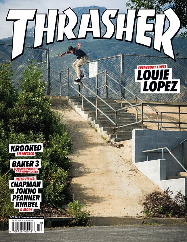 časopis Thrasher MAGAZINE ISSUE 483 (October 2020) + FREE STICKERS časopis Thrasher MAGAZINE ISSUE 483 (October 2020) + FREE STICKERS