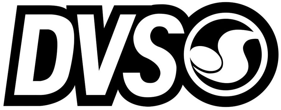 Samolepka Dvs CLASSIC LOGO STICKER Black/White