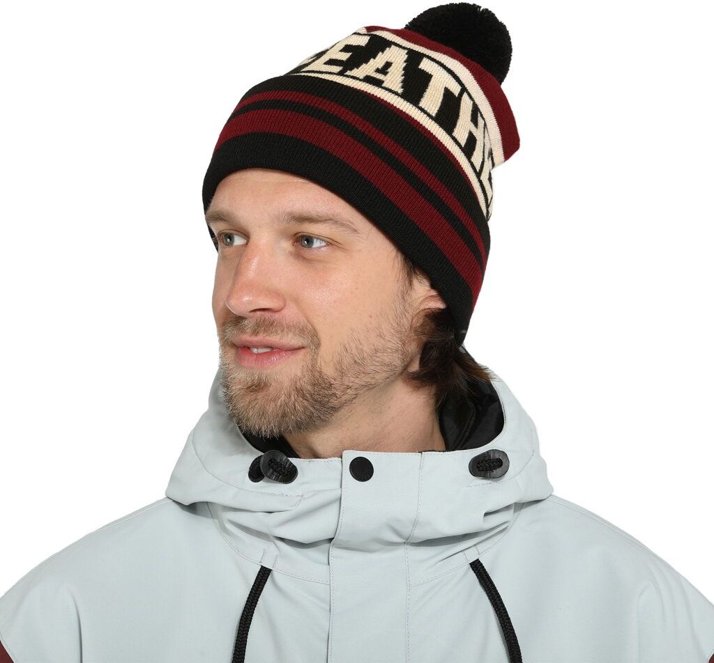 Pánský kulich Horsefeathers BUFF BEANIE Burgundy