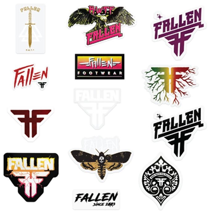 Samolepky Fallen STICKERS ASSORTED PACK 2