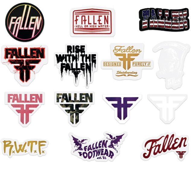 Samolepky Fallen STICKERS ASSORTED PACK 1