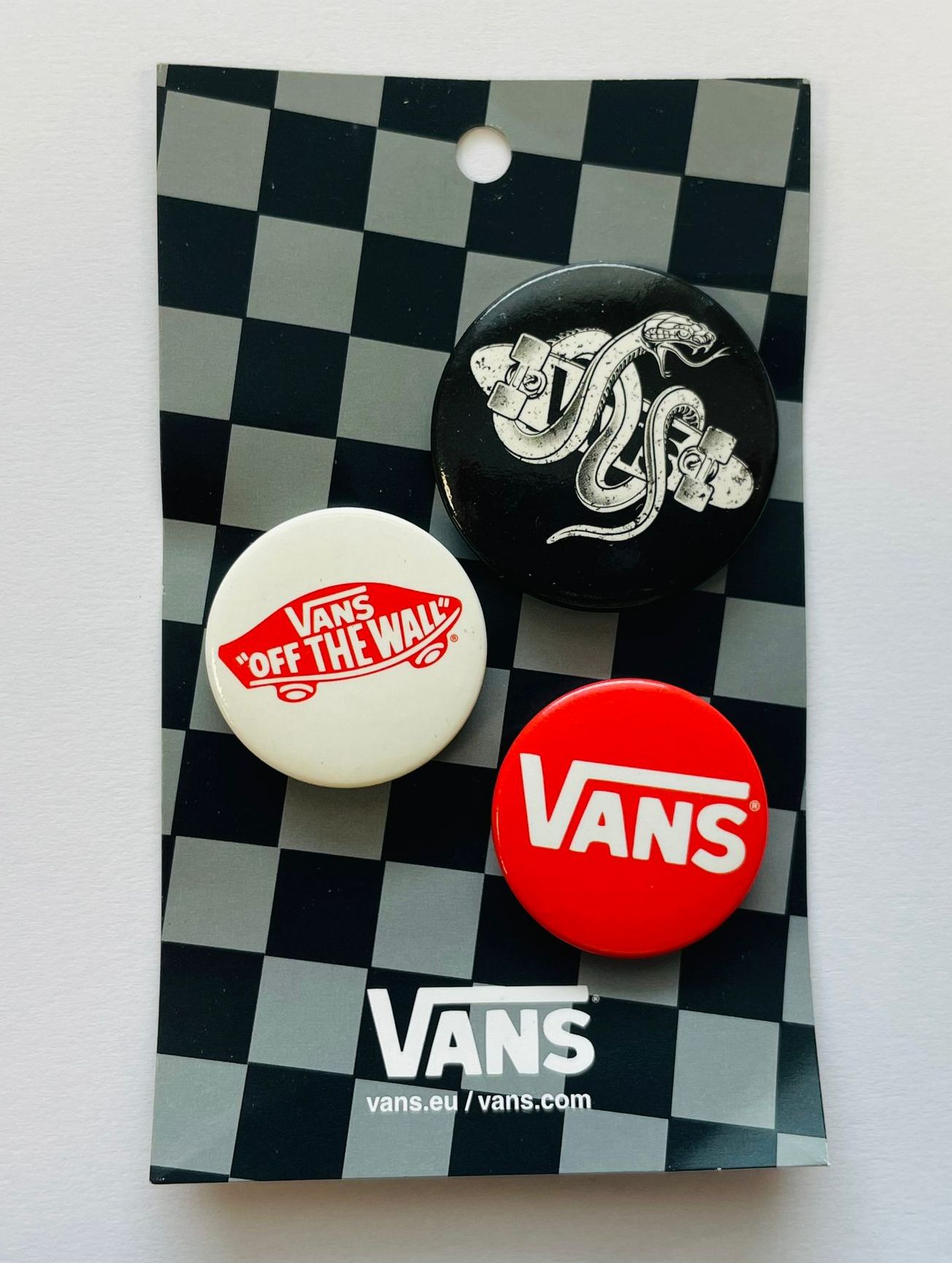 Odznaky Vans 3 BUTTONS PACK SNAKE