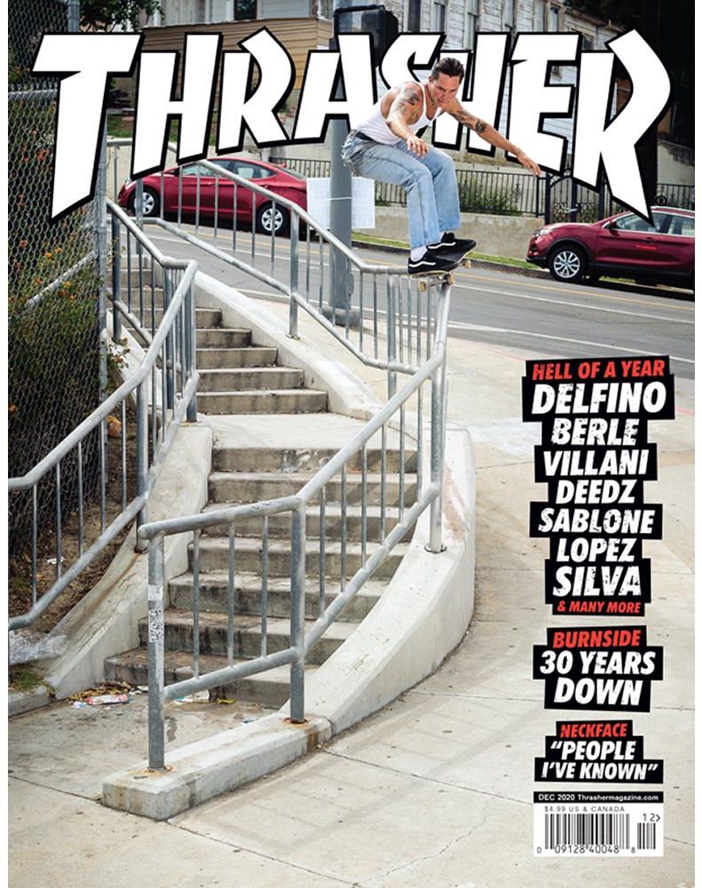 časopis Thrasher MAGAZINE ISSUE 485 (December 2020)