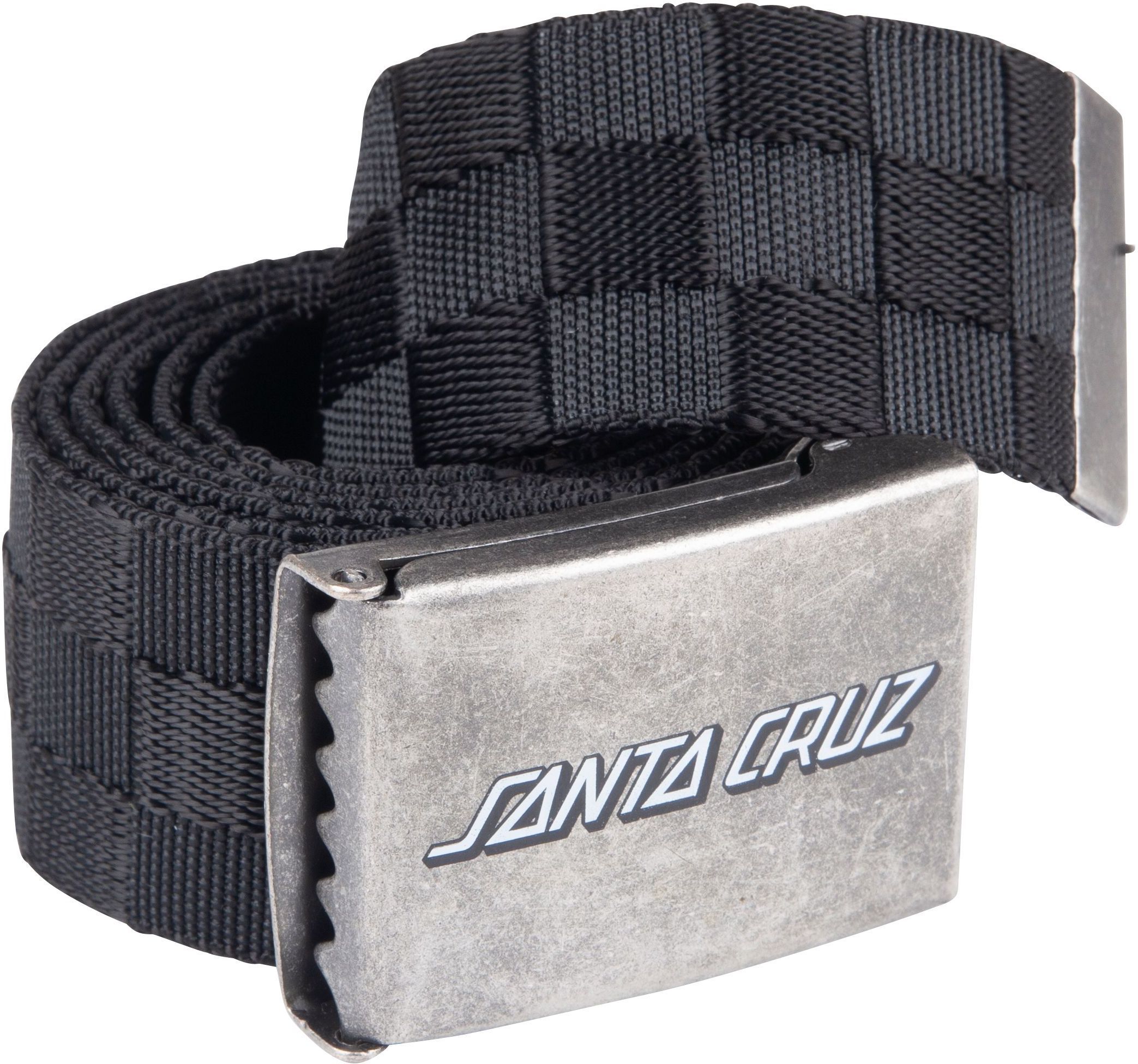 Pánský látkový pásek Santa cruz CLASSIC STRIP CHECK BELT Black Check